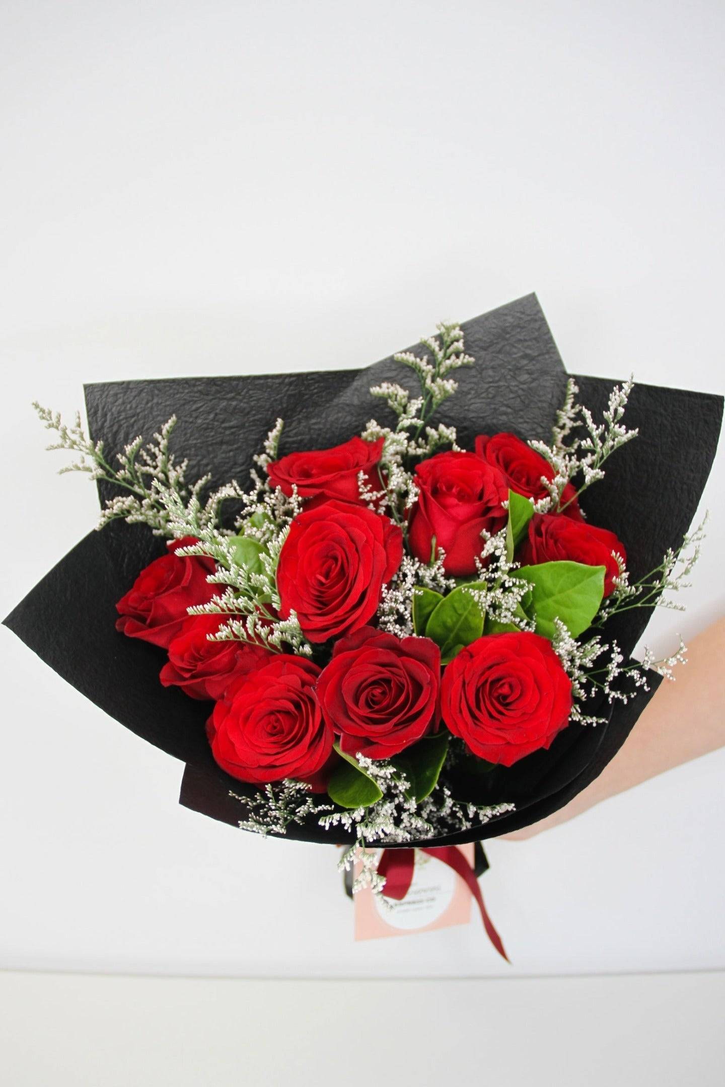 Express admiration with a bouquet of red roses in Melbourne, $94.50